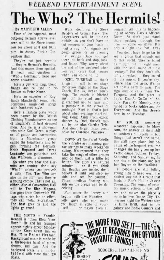 1967-08-11 – Asbury Park Press – thewho.net